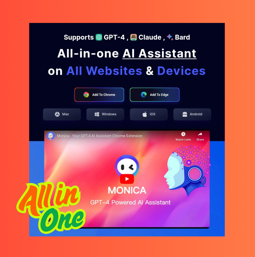 Monica AI: All-in-One GPT-4, Claude & Gemini Chat Assistant 2025